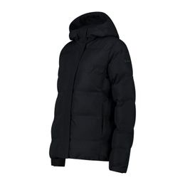 CMP Damen CMP Steppjacke &raquo;WOMAN JACKET FIX HOOD&laquo; mit fixierter Kapuze, aus Polyester, auch in gro&szlig;en Gr&ouml;&szlig;en schwarz 46