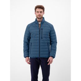 Lerros Herren Lerros Blouson ohne Kapuze Light Weight mit Rei&szlig;verschluss und Stehkragen blau 3XL