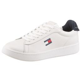 Tommy Jeans Damen Plateausneaker &raquo;ARCHIVE' 98&laquo; Freizeitschuh, Halbschuh, Schn&uuml;rer mit Kontrastbesatz an der Ferse bunt 36