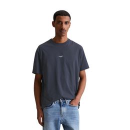 Marc O'Polo Marc O'polo Denim Herren Marc O'Polo DENIM T-Shirt mit Labeling vorne mittig blau M