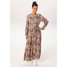 Aniston Casual Damen Aniston CASUAL Maxikleid mit fantasievollem Paisley-Muster bedruckt 38, N-Gr