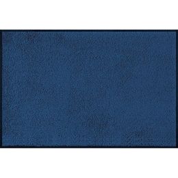 wash+dry by Kleen-Tex Fu&szlig;matte &raquo;Original Uni, Schmutzfangteppich&laquo; rechteckig 9 mm H&ouml;he Schmutzmatte, rutschhemmend, auch als L&auml;ufer erh&auml;ltlich blau 