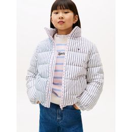 Tommy Hilfiger M&auml;dchen Steppjacke &raquo;MIX STRIPE PUFFER&laquo; f&uuml;r Kinder bis 16 Jahre, cooles Streifen-Design bunt 4 (104)