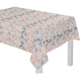 WIRTH Tischdecke &raquo;BERLARE&laquo; bunt Baumwolle, Polyester B/L: 85cm x 85cm, 1 Stk., eckig
