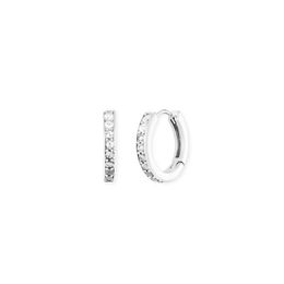 Engelsrufer Damen Paar Creolen &raquo;Ocean Shade&laquo; Made in Germany - mit Zirkonia (synth.) silber 13, Silber 925 (Sterlingsilber)