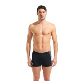 arena Herren Badeshorts &raquo;M arena PRINTED SPLICE SWIM SHORT&laquo; f&uuml;r Wettkampfschwimmer und regelm&auml;&szlig;ige Schwimmer, schnelltrocknend schwarz 5, N-Gr