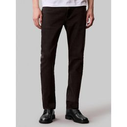 Calvin Klein Jeans Herren Slim-fit-Jeans &raquo;SLIM TAPER&laquo; mit Markenlabel schwarz 30, L&auml;nge 32