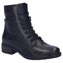 Josef Seibel Damen Schn&uuml;rstiefelette &raquo;Kate 17&laquo; Stiefelette, Boots, Kurzstiefel mit modischem Blockabsatz schwarz 40