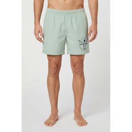 Chiemsee Herren Badeshorts &raquo;Swim Shorts Jadeite&laquo; aus Baumwolle und Polyester, bequeme Passform, sportliche Schnittform gr&uuml;n 3XL, N-Gr
