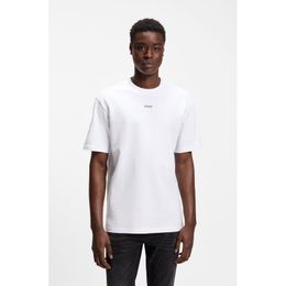 Hugo Herren Hugo T-Shirt Rundhalsausschnitt, Relaxed Fit, Logo-Print M