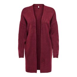 Only Damen Only Strickjacke &raquo;ONLTALIO LS OPEN CARDIGAN BF KNT&laquo; rot S