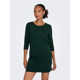 Only Damen Only Jerseykleid &raquo;ONLBRILLIANT 3/4 DRESS&laquo; Sommerkleid gr&uuml;n L, N-Gr