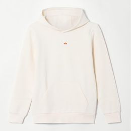 Ellesse Jungen Kapuzensweatshirt, mit Baumwolle und Polyester, Langarm-Ausf&uuml;hrung, gerader Abschluss beige 128/134 (8)