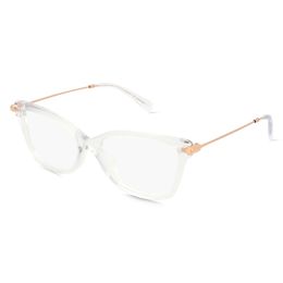 Michael Kors MK4150U Brille Damen | Fassung: Vollrand, Quadratisch, Wei&szlig; Transparent