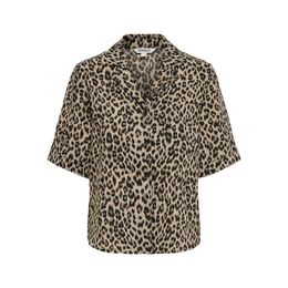 Only Damen Only Kurzarmbluse &raquo;ONLEMMIA S/S BUTTON SHIRT PNT&laquo; Materialmix, regular fit M