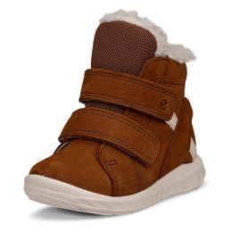 Ecco Jungen Klettstiefel &raquo;SP.1 Lite Infant&laquo; Winterstiefel, Winterboots, waterproof, mit SHOCK-POINT-Technologie braun 22
