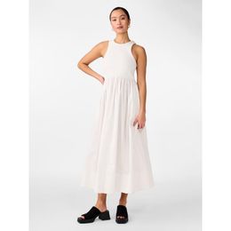 Y.A.S Damen Maxikleid &raquo;YASMIRI SL LONG DRESS NOOS&laquo; Sommerkleid wei&szlig; S, N-Gr