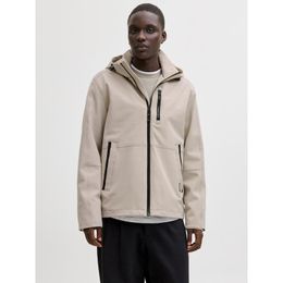 Jack & Jones Jack & Jones Herren Outdoorjacke &raquo;JJEADAM DOVER JACKET SN&laquo; mit Kaputze beige L