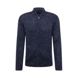 Key Largo Knit Cardigan 'Will' male size XL marine blue