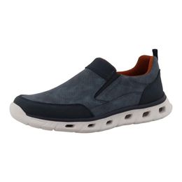 Tom Tailor Herren Tom Tailor Slipper &raquo;Valter&laquo; Schl&uuml;pfschuh, Freizeitschuh, Halbschuh mit Stretcheins&auml;tzen blau 42