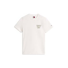 Tommy Jeans T-Shirt Herren Gr&ouml;&szlig;e S dunkelgr&uuml;n / wei&szlig;
