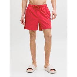 Jack & Jones Jack & Jones Herren Badeshorts &raquo;JPSTMAUI NORREBRO SWIM SHORTS&laquo; rot S, N-Gr