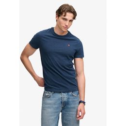 Superdry Herren Rundhalsshirt &raquo;ESSENTIAL SDCO LOGO EMB TEE&laquo; Baumwolle, regular fit blau 3XL