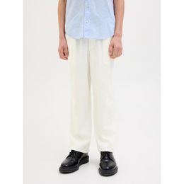 Jack & Jones Jack & Jones Junior Jungen Jogginghose &raquo;JPSTBILL JJPAROS JOGGER PANT SN JNR&laquo; wei&szlig; 140, N-Gr
