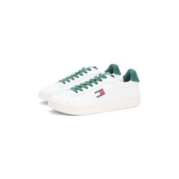 Tommy Jeans Herren Sneaker &raquo;ARCHIVE '98&laquo; Freizeitschuh, Streetwear, Halbschuh, Schn&uuml;rer mit Logoflagge wei&szlig; 41