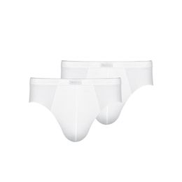 Mey Herren Slip &raquo;Dry Cotton&laquo; 2er-Pack, Single-Jersey Qualit&auml;t, schnell trocknend, atmungsaktiv, ohne Eingriff wei&szlig; 9 (XXXL)
