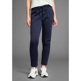 Laura Scott Damen Schlupfhose in sportivem Look blau 38, N-Gr