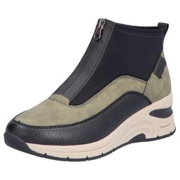 Rieker Damen Sneaker , Freizeitschuh, High Top Sneaker, Stiefelette mit modischer Laufsohle bunt 40