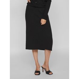 Vila Damen Strickrock &raquo;VICOMFY A-LINE KNIT SKIRT- NOOS&laquo; schwarz XS (34)