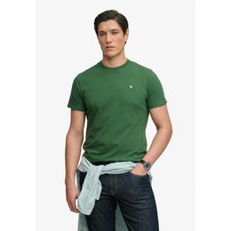 Superdry Herren Rundhalsshirt &raquo;ESSENTIAL SDCO LOGO EMB TEE&laquo; Baumwolle, regular fit gr&uuml;n 3XL