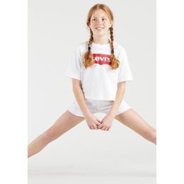 Levi's Kids M&auml;dchen Levi's Kids T-Shirt &raquo;BATWING CROPPED TEE&laquo; for GIRLS wei&szlig; 6/116 (122)