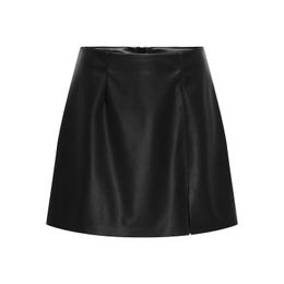 Only Damen Only Lederimitatrock &raquo;ONLELINA FAUX LEATHER SKIRT OTW&laquo; schwarz L (40)