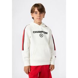 Champion Jungen Kapuzensweatshirt, mit Kapuze, aus Baumwolle und Polyester XXL (176)