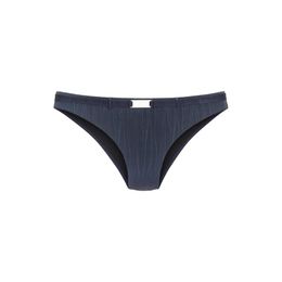Copenhagen Studios Damen Bikini-Hose &raquo;Antio&laquo; in moderner Strukturware blau 36, N-Gr