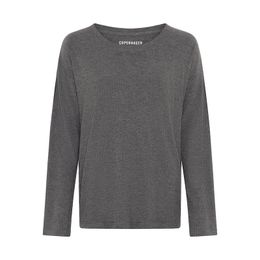 Copenhagen Studios Damen Pyjamaoberteil aus hochwertiger Rippqualit&auml;t 48/50
