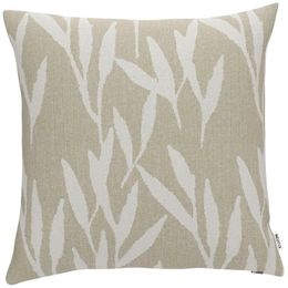 Neutex for you! Dekokissen &raquo;Arosa-ECO&laquo; ohne F&uuml;llung beige Bezug: 53% Polyester, 44% Baumwolle, 3% sonstige Fasern B/L: 38cm x 38cm, 1 Stk.