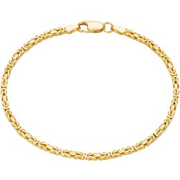 Firetti K&ouml;nigsarmband &raquo;Schmuck Geschenk Silber 925 Armschmuck Armband K&ouml;nigskette&laquo; gold 19, Silber 925 (Sterlingsilber)