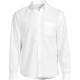LANDS' END Oxfordhemd Sail Rigger f&uuml;r Herren, Herren, size: regular, Wei&szlig;, Baumwolle, by Lands' End