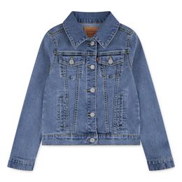Levi's Kids M&auml;dchen Levi's Kids Jeansjacke &raquo;STRETCH TRUCKER JACKET&laquo; ohne Kapuze for GIRLS blau 14 (158)