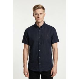 Jack & Jones Jack & Jones Herren Kurzarmhemd &raquo;JPRBLUSUMMER LIN. BL. SHIELD SS SHIRT SN&laquo; mit Stickerei S, N-Gr