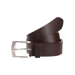 Tom Tailor Damen Tom Tailor Lederg&uuml;rtel &raquo;TTANDREW&laquo; 4 cm breit, Herreng&uuml;rtel, Jeans und Casual, bis Gr. 120 braun 105