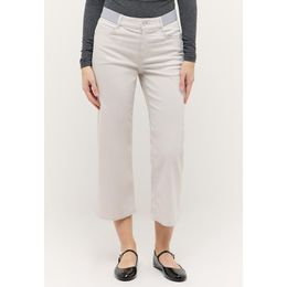 Angels Damen Angels 5-Pocket-Jeans &raquo;LINN SPORTY&laquo; mit B&uuml;gelfalte beige 40, L&auml;nge 26