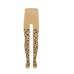 Ewers Strumpfhose M&auml;dchen Gr&ouml;&szlig;e 68 camel / taupe / mauve / schwarz