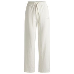 BOSS Damen BOSS Pyjamahose &raquo;CI Pants&laquo; mit BOSS Logoschriftzug wei&szlig; M, N-Gr