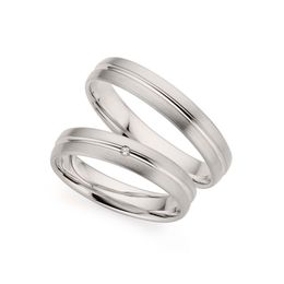 Phoenix Ph&ouml;nix Trauring &raquo;Schmuck Geschenk Silber 925 Trauring Ehering LIEBE versch. Varianten&laquo; Made in Germany - wahlweise mit oder ohne Brillant silber 60, 