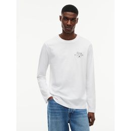 Tommy Hilfiger Herren Langarmshirt &raquo;SCRIPT STACK LS REGULAR TEE&laquo; L